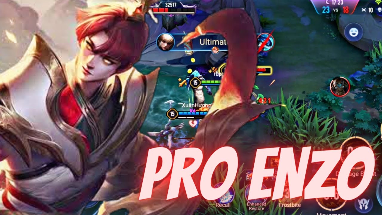 AoV : ENZO PRO GAMEPLAY - ARENA OF VALOR - YouTube