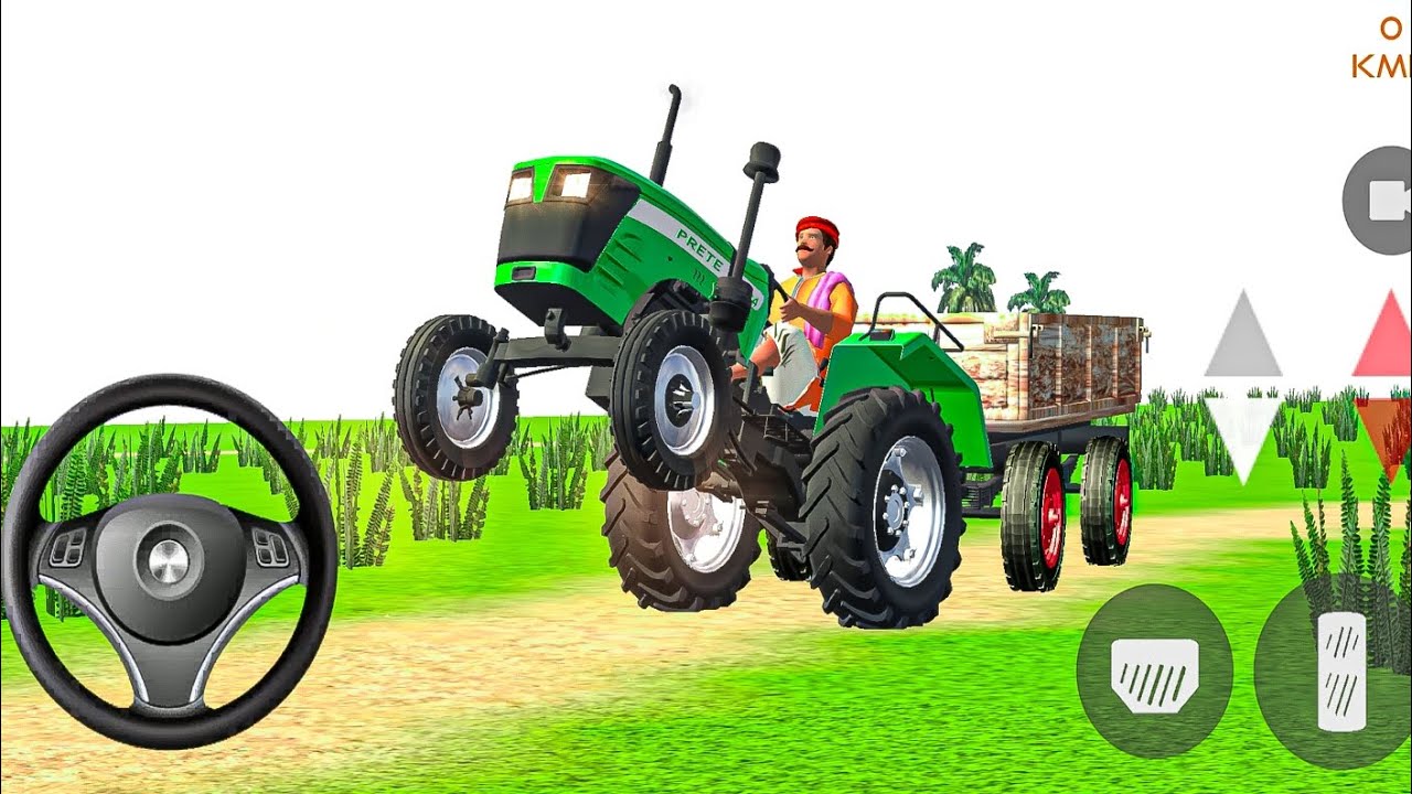 Indian Tractor Driving 3D: 😜 Preet Tractor Driving - Tractor Game ...