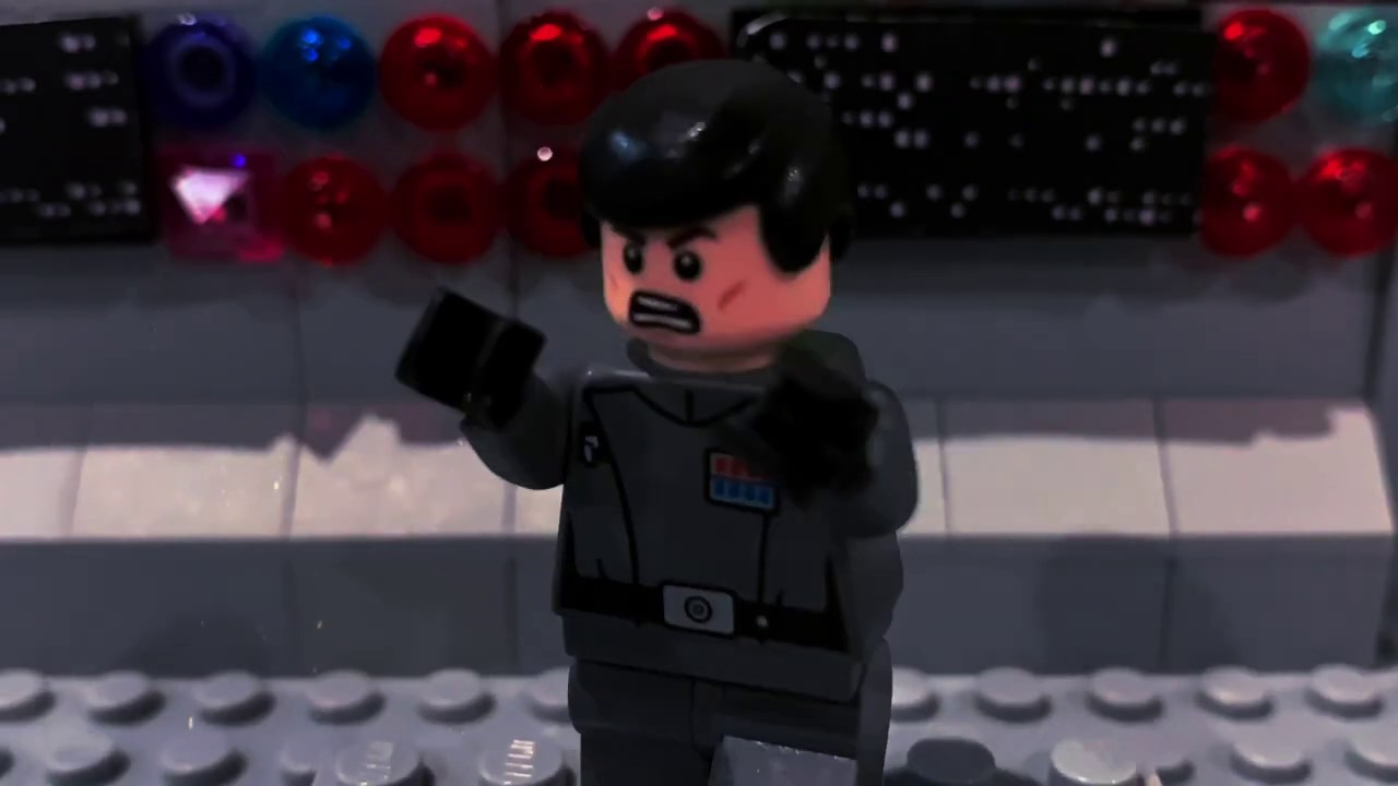 Kylo Ren Rage Scene Reimagined in Lego - YouTube