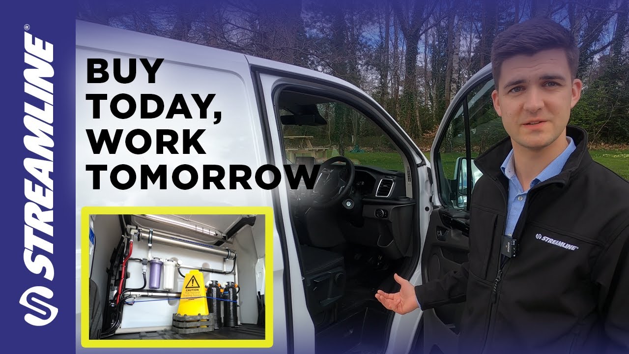 These Ford Custom Window Cleaning Vans are READY TO GO! | Streamline ...