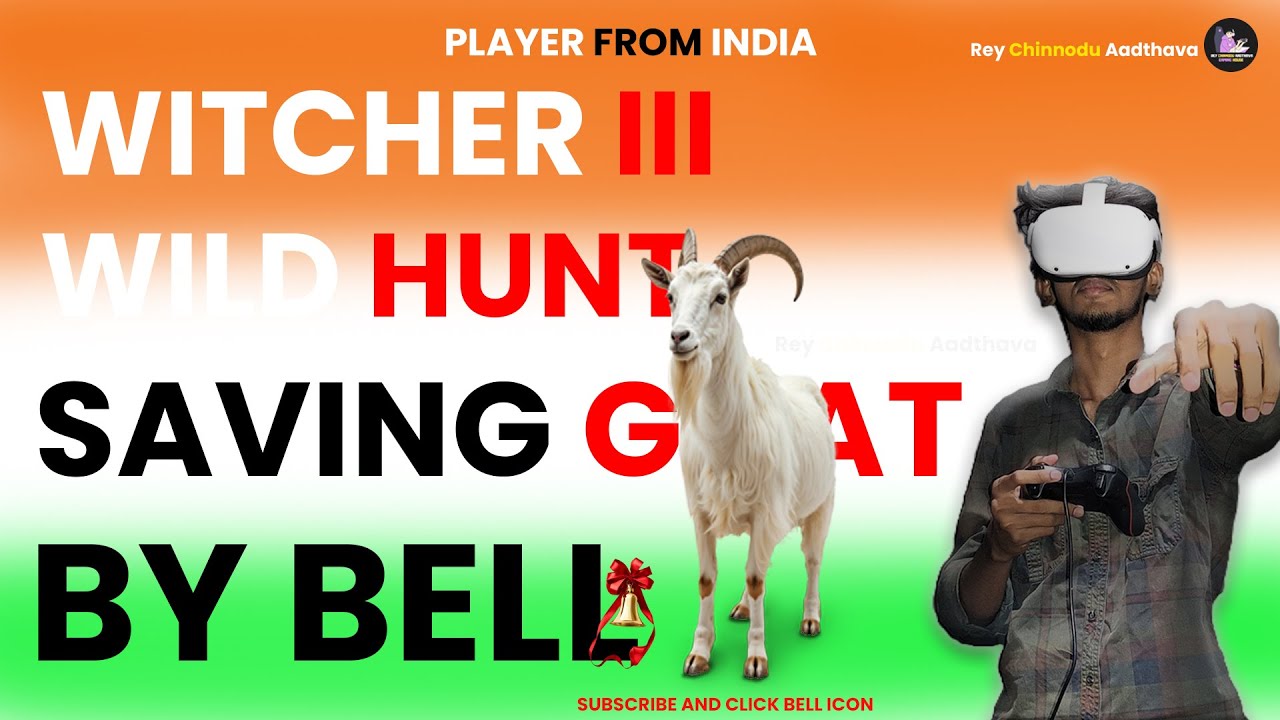 Witcher 3 Saving GOAT Life By Witcher By Using BELL | WITCHER 3 | # ...