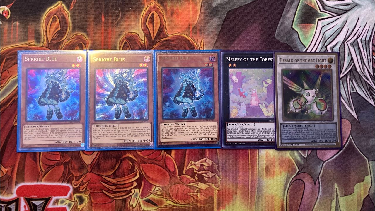 YuGiOh Spright Deck Profile w/ Melffy - The BEST Spright Variant! March ...