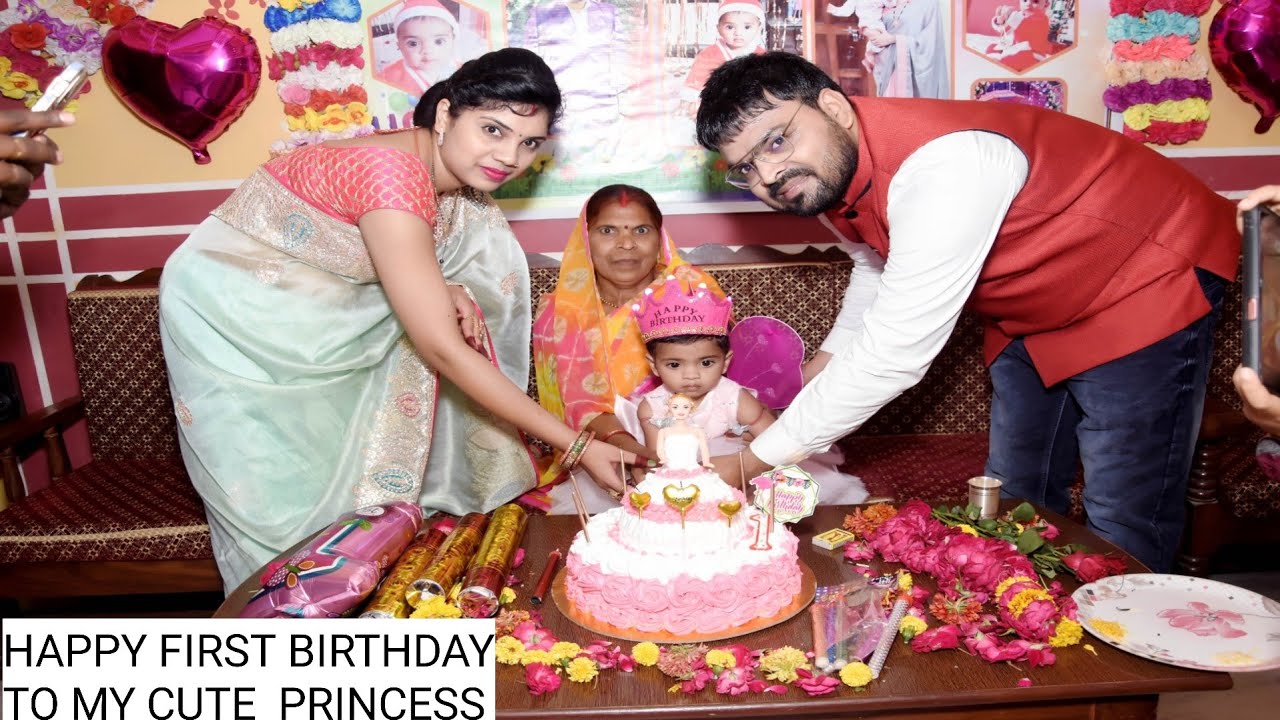 Happy First Birthday To My Cute Princesses |Kaveri Sachan|आज मेरी बेटी ...