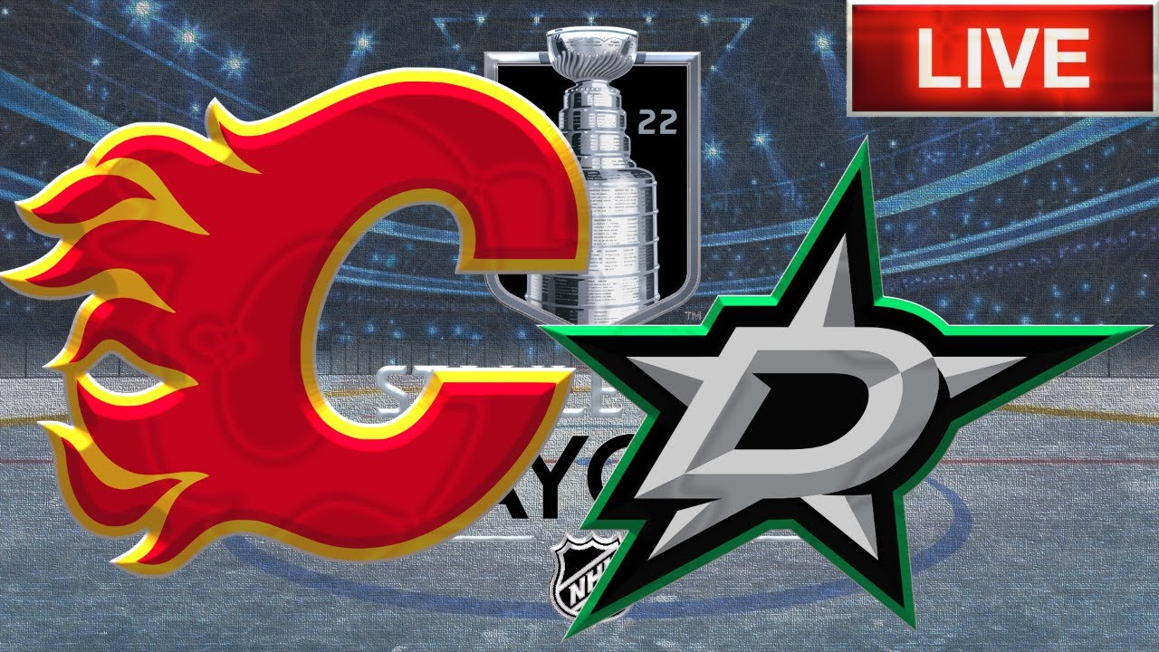 Calgary Flames vs Dallas Stars LIVE Stream | NHL Playoffs Game 3 LIVE ...