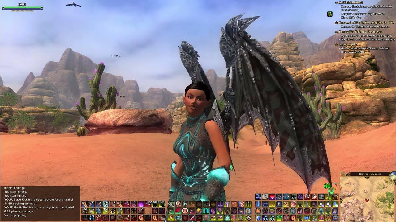 Everquest 2 - Renewal of Ro Combat Is Totally Broken - YouTube