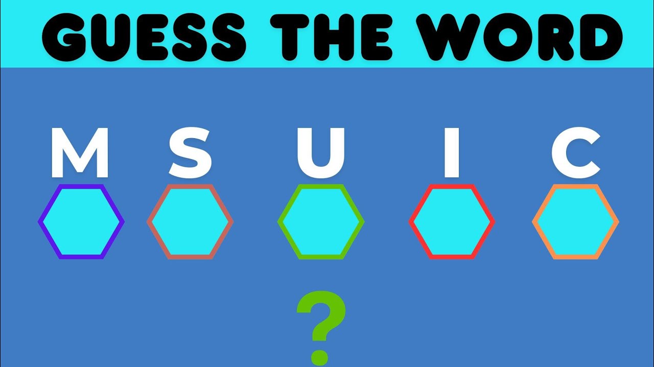 SCRAMBLED WORD GAMES | guess the word | Iq test | brain test game 🎯 ...
