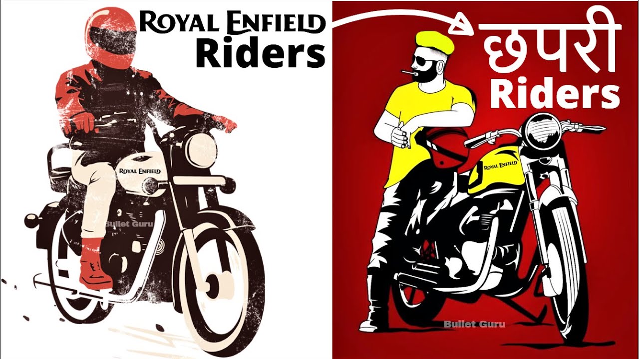 Royal Enfield RIders = छपरी Riders | How Riders Destroying there Image ...
