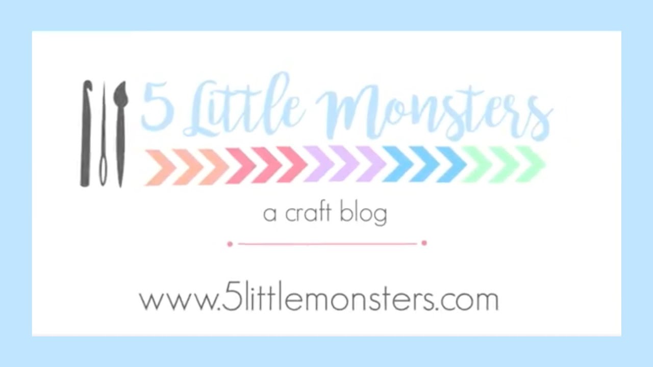 5 Little Monsters- Free Crochet Patterns, How to Videos, and more - YouTube