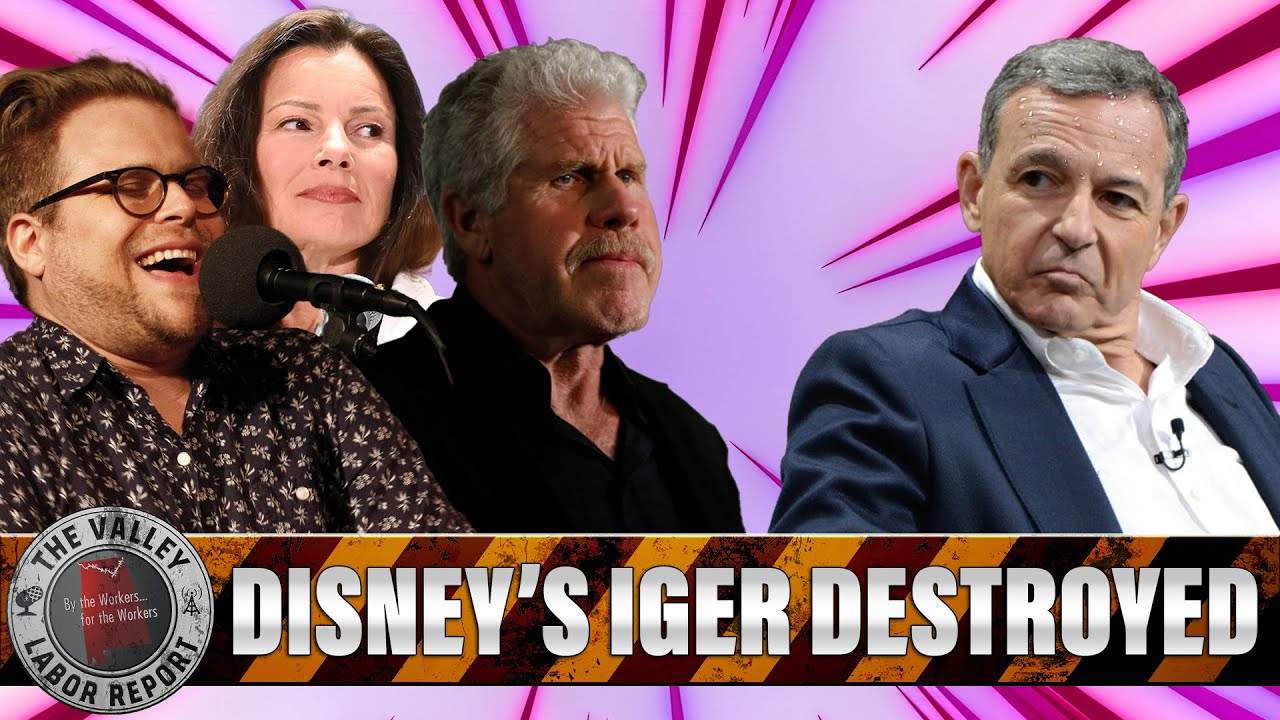 Disney CEO Bob IGER DESTROYED by Fran Drescher, Adam Conover, Ron ...