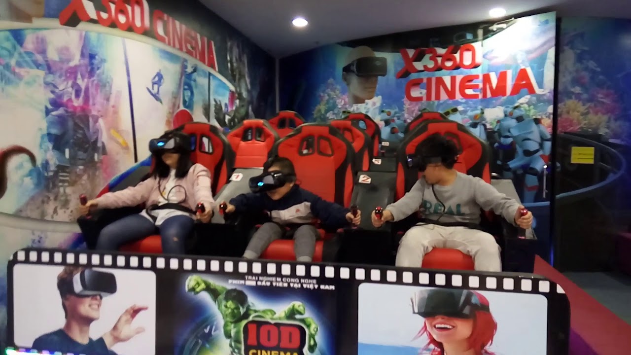 10D cinema - Royal City Hà Nội - YouTube