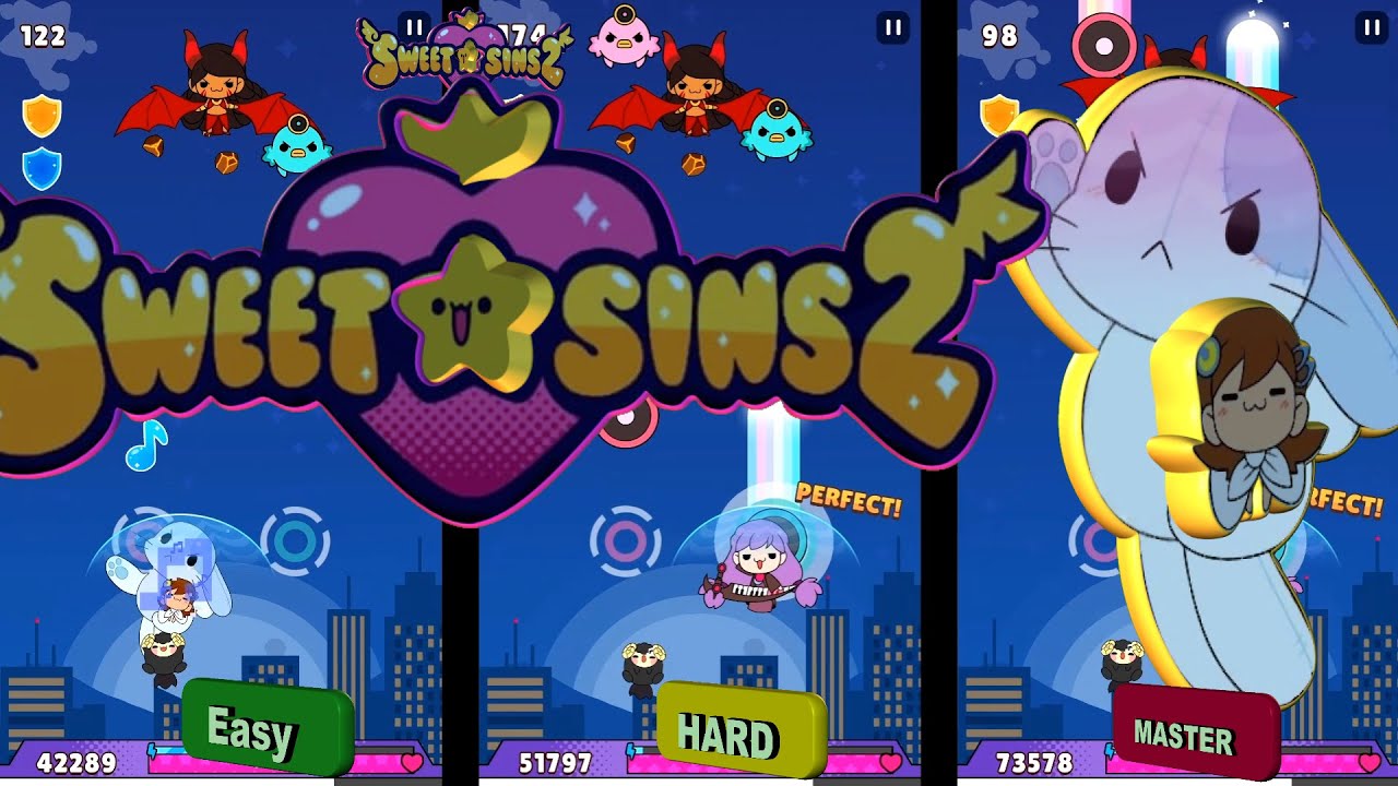 Sweet Sins 2: Superstars (GamePlay Easy, Normal, Hard). - YouTube