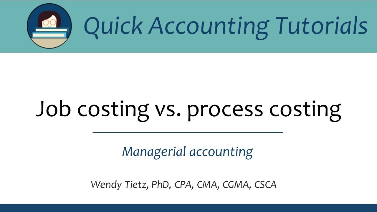 Job costing: Managerial accounting - YouTube