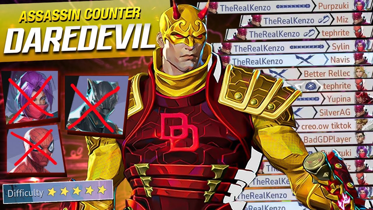 This is why Daredevil is the BEST Assassin Counter in Marvel Rivals ...