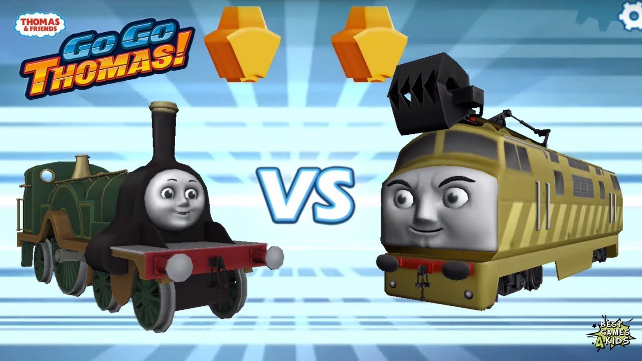 Thomas & Friends: Go Go Thomas | EMILY Vs DIESEL 10, Funnel Tunnel MAP ...