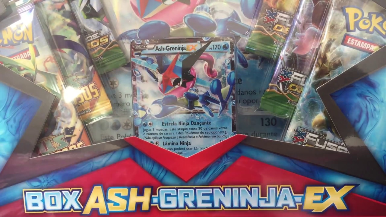 Unboxing - Box Ash-Greninja EX!! - YouTube