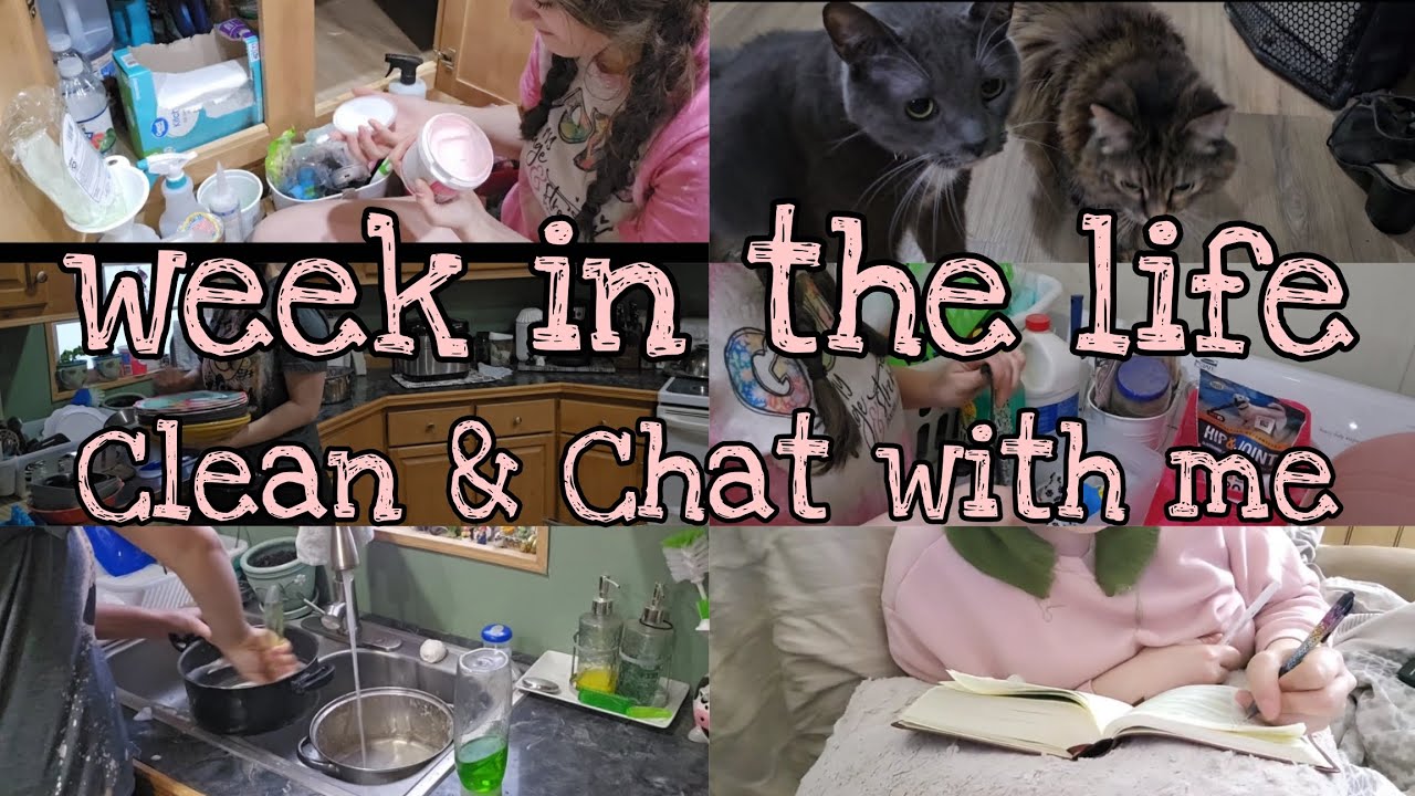 week in my life / clean & chat with me - YouTube