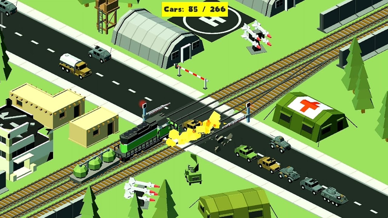Railroad Crossing Pro - Level Crossing - Railway Crossing - Train Game ...