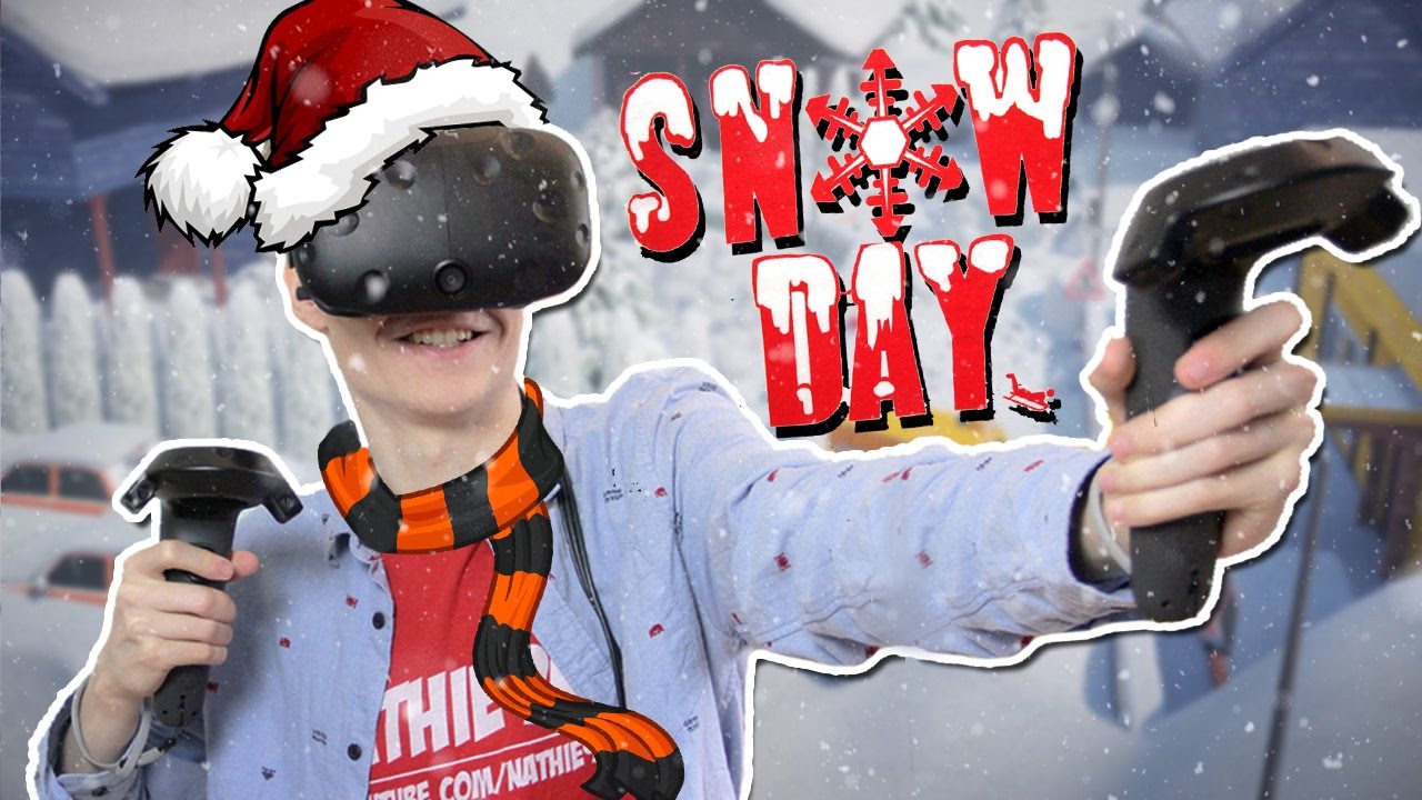 MULTIPLAYER SNOWBALL FIGHT! | Snowday VR (HTC Vive Gameplay) - YouTube