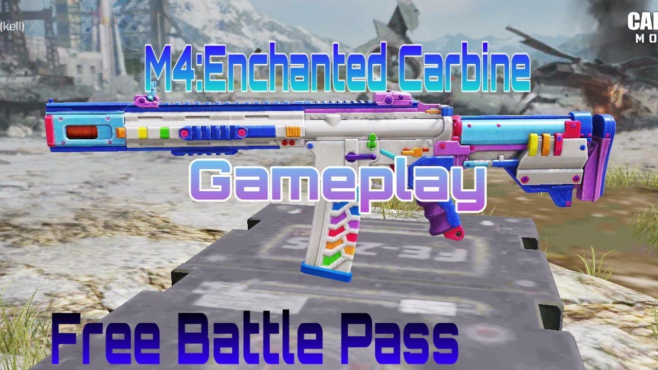 GAMEPLAY: CALL OF DUTY MOBILE - M4: ENCHANTED CARBINE - YouTube