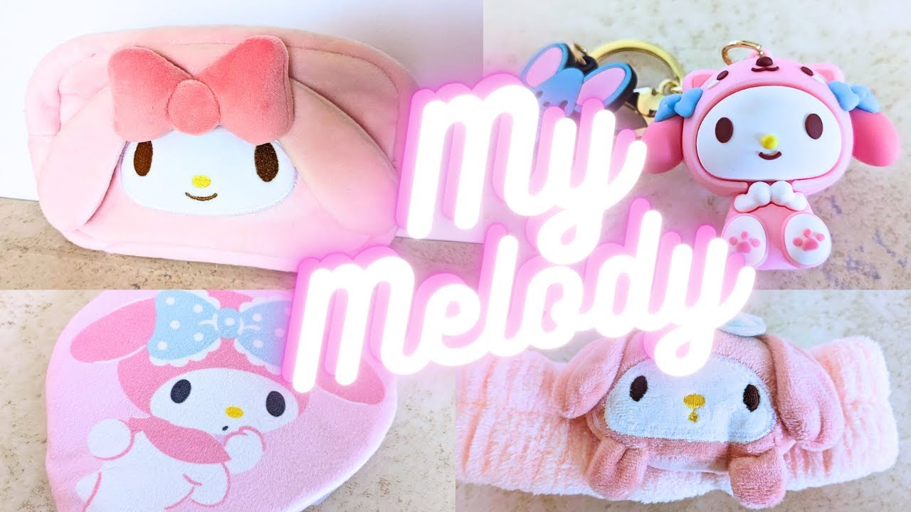 Sanrio Haul * MY MELODY collection * cute KAWAII things - YouTube