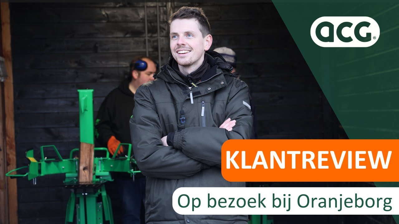 HOUTKLOVER en WIPZAAG afgeleverd bij Oranjeborg | ACG® Houtklovers #oranjeborg #acg #review # ...