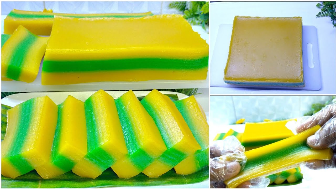 Olahan Labu Kuning dan Tepung kanji !! Jadi Kue Super Enak , Lembut ...