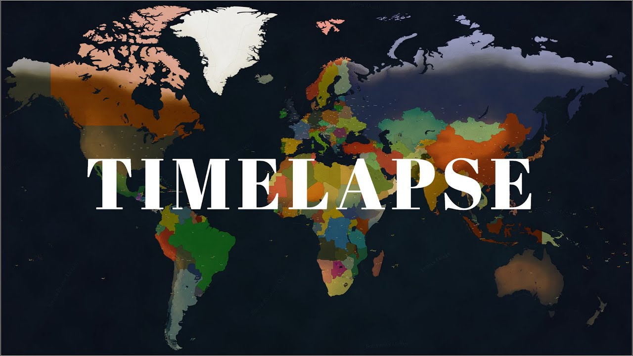 Age of History 2 Modern World Timelapse - YouTube