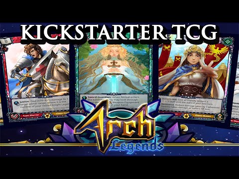 What is Arch Legends? - Brand New TCG on Kickstarter! - YouTube