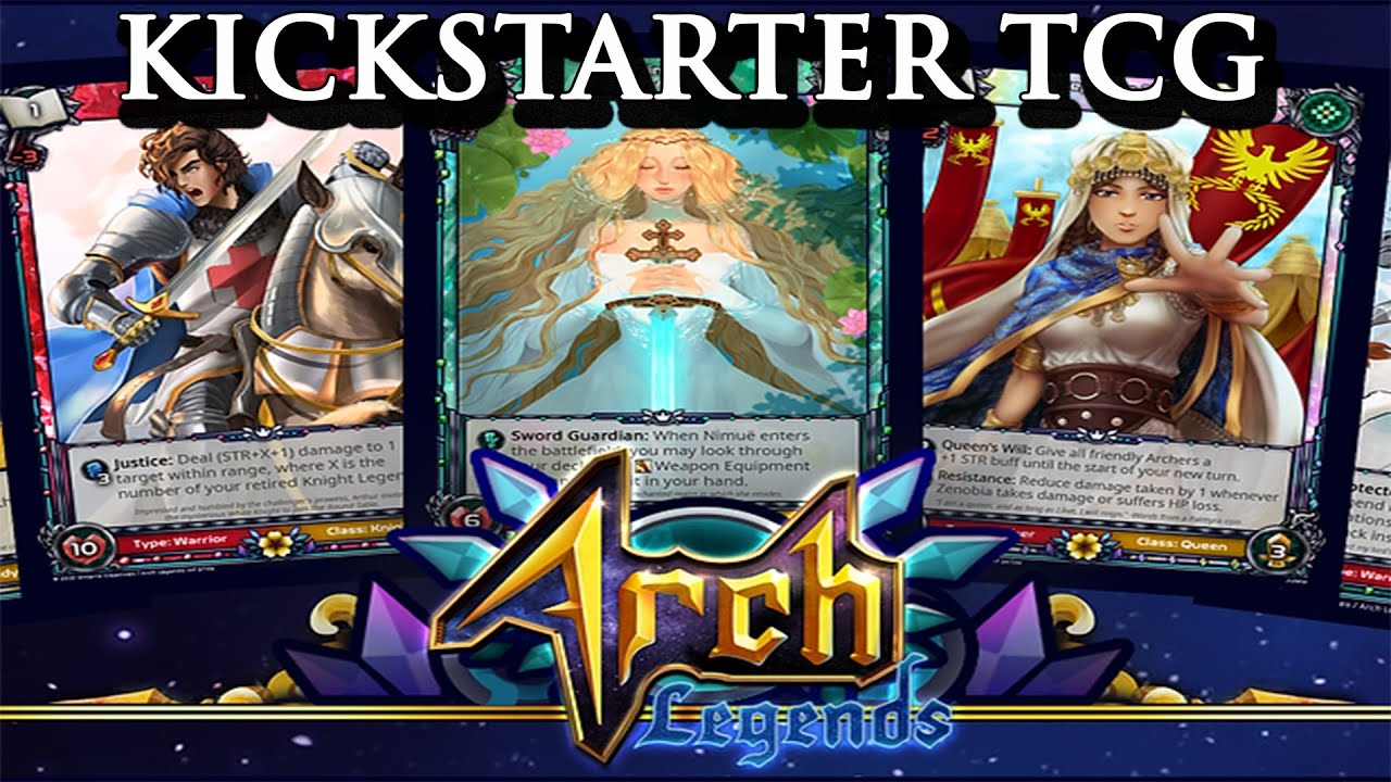 What is Arch Legends? - Brand New TCG on Kickstarter! - YouTube