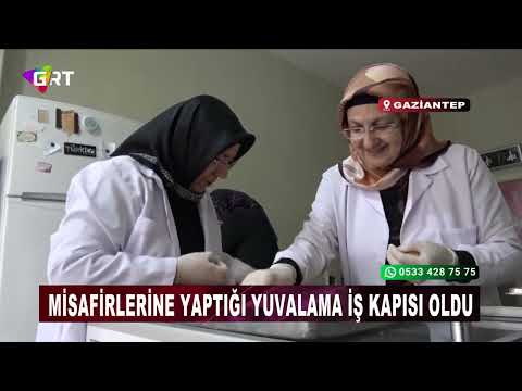 Misafirlerine yaptığı yuvalama iş kapısı oldu