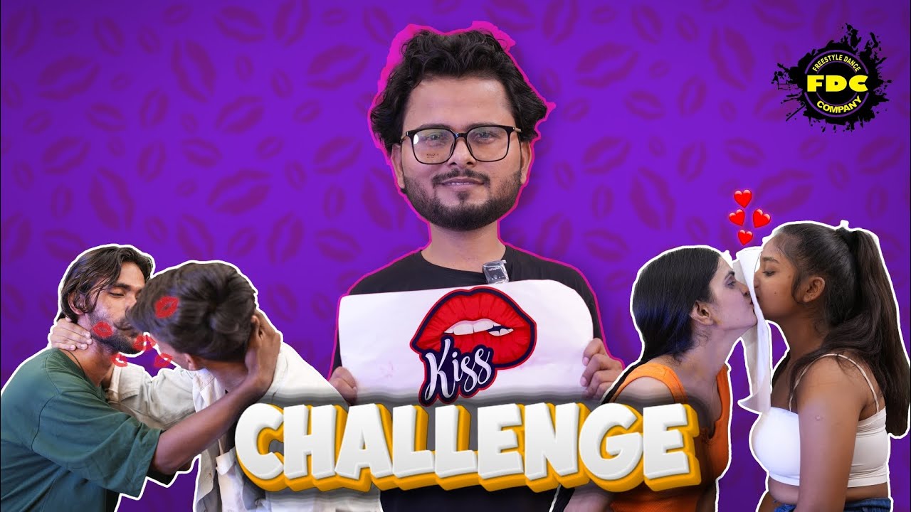 Kiss Challenge|#fdccompany #funny #challenge #youtube - YouTube