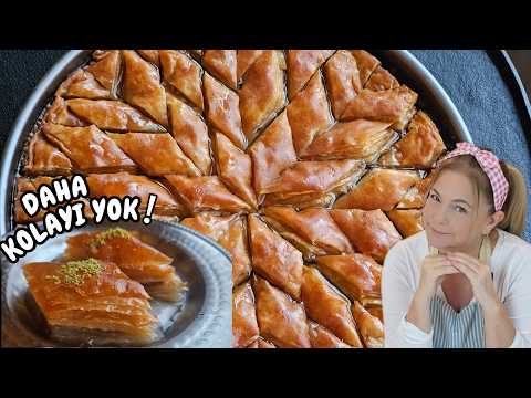 ŞOK OLACAKSINIZ! 💥 Oklavasız, İncecik, Kat Kat Baklava Yapmanın En Kolay Yolu!