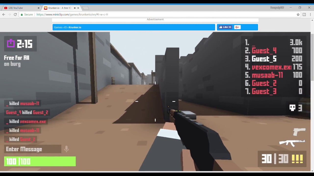 Blocky CSGO gameplay - YouTube