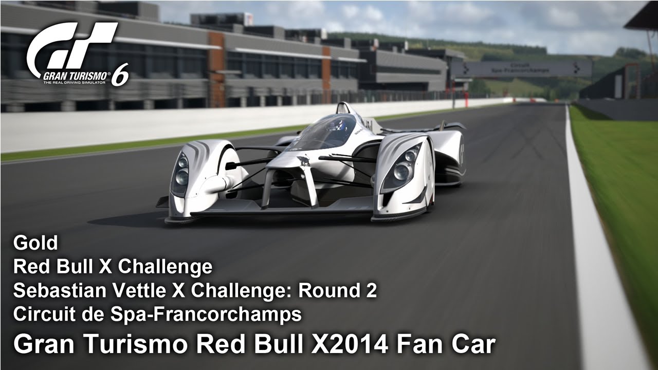 Red Bull X2014 Fan Car | Sebastian Vettel X Challenge: Round 2 | Gran ...
