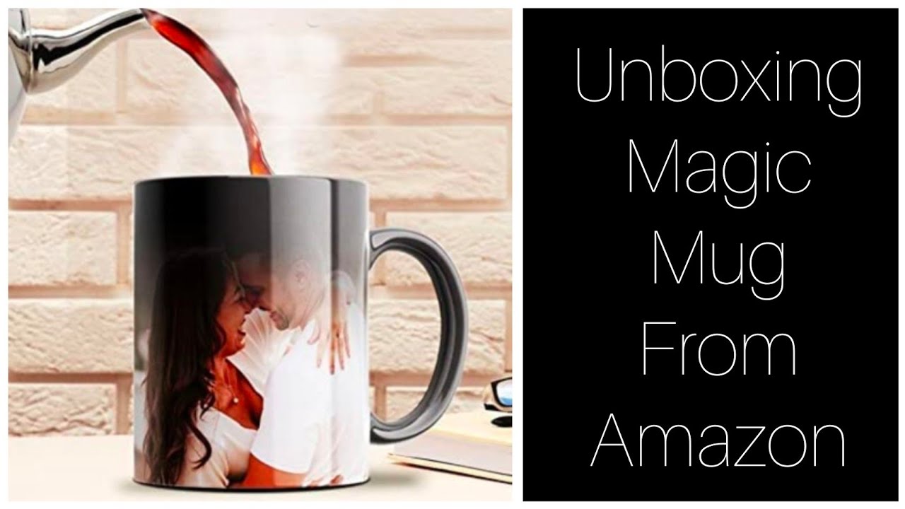 Unboxing Personalised Magic Mug From Amazon | Magic Mug Unboxing - YouTube