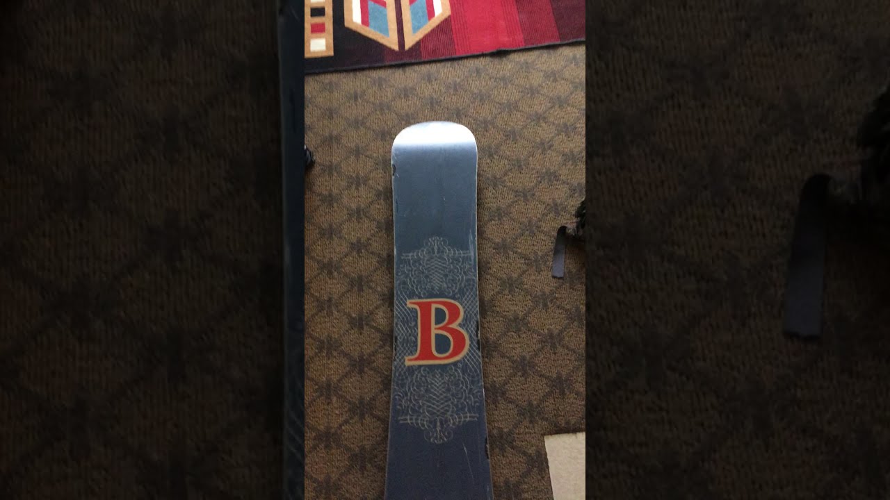 Burton snowboard core shots/ blown edges. - YouTube