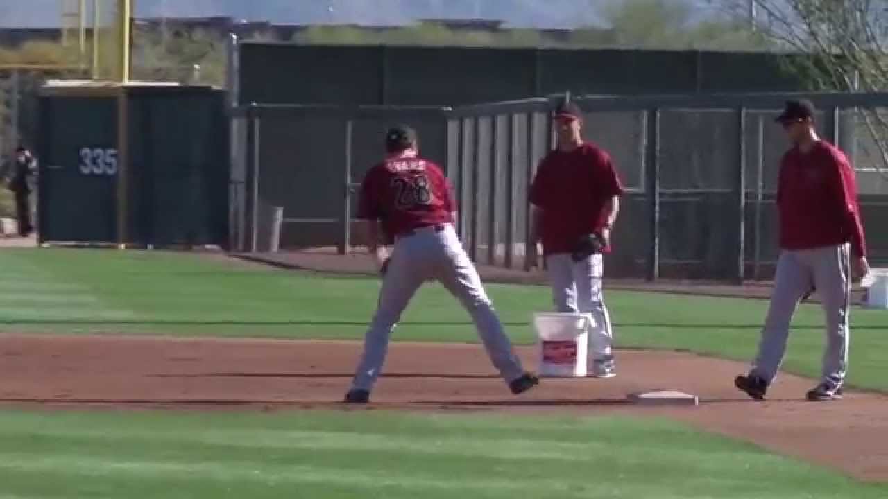 D-backs Nick Evans, Matt Pagnozzi feel right at home - YouTube