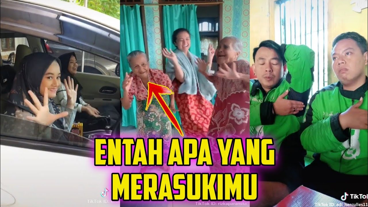 Nenek Main Tiktok - Entah Apa Yang Merasukimu - YouTube