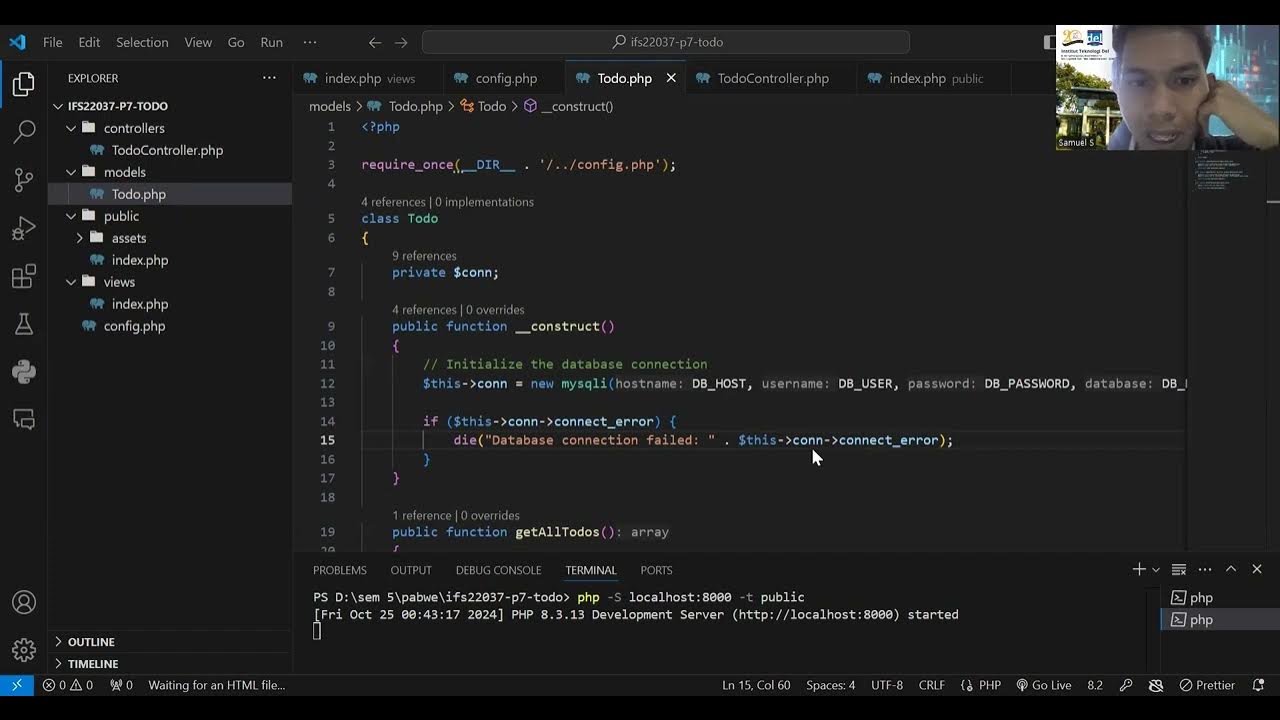 Penjelasan Code Praktikum 7 - YouTube