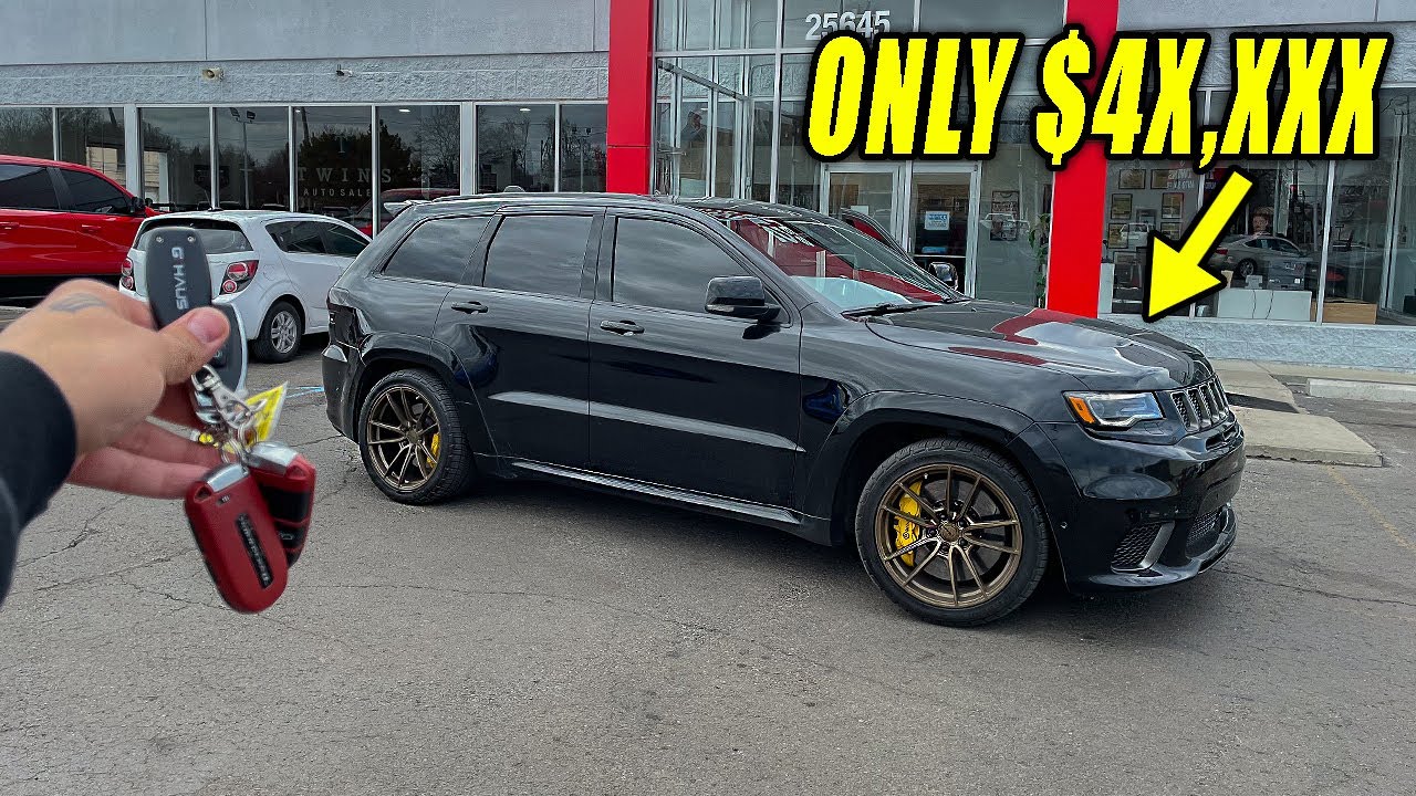 BUYING THE CHEAPEST JEEP TRACKHAWK IN AMERICA! - YouTube