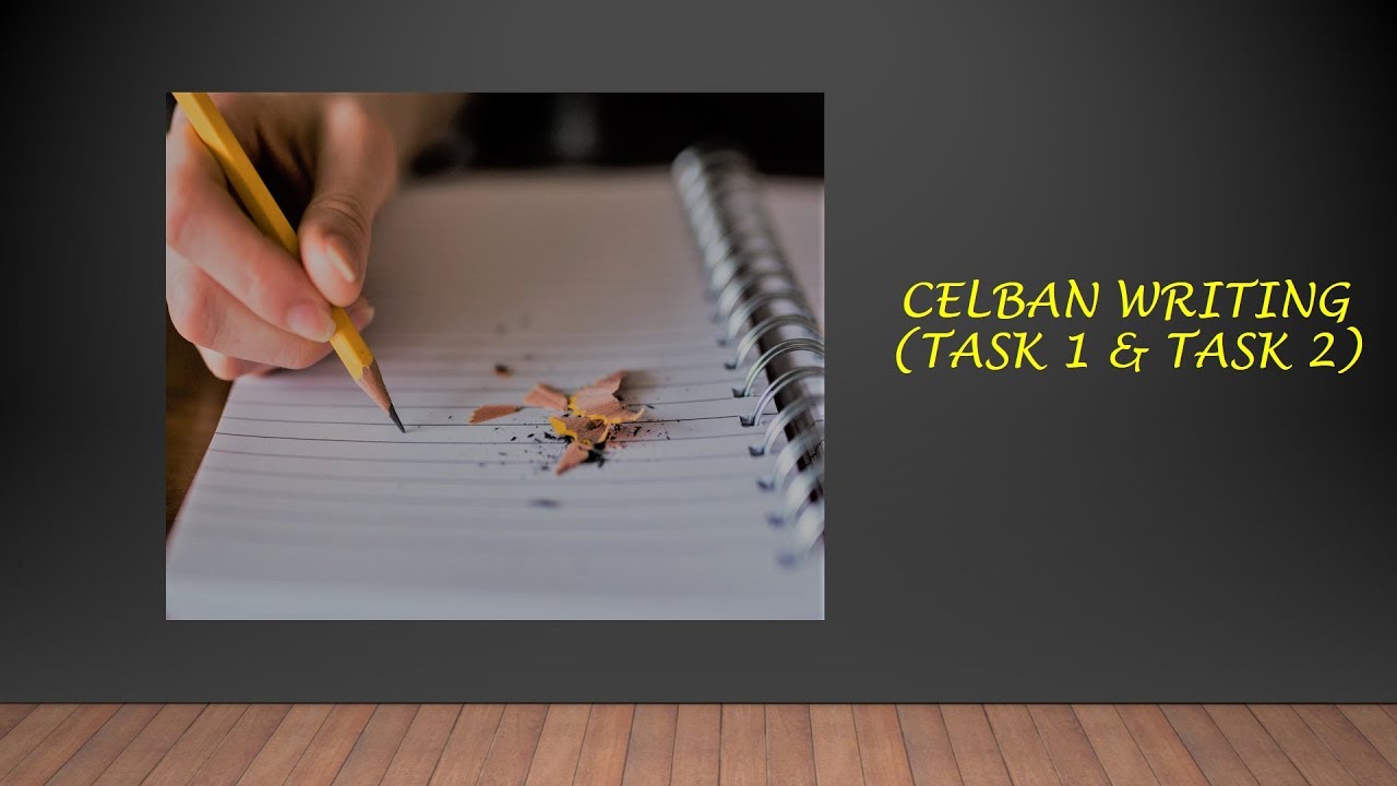 CELBAN Writing (Task 1 and Task 2) - YouTube