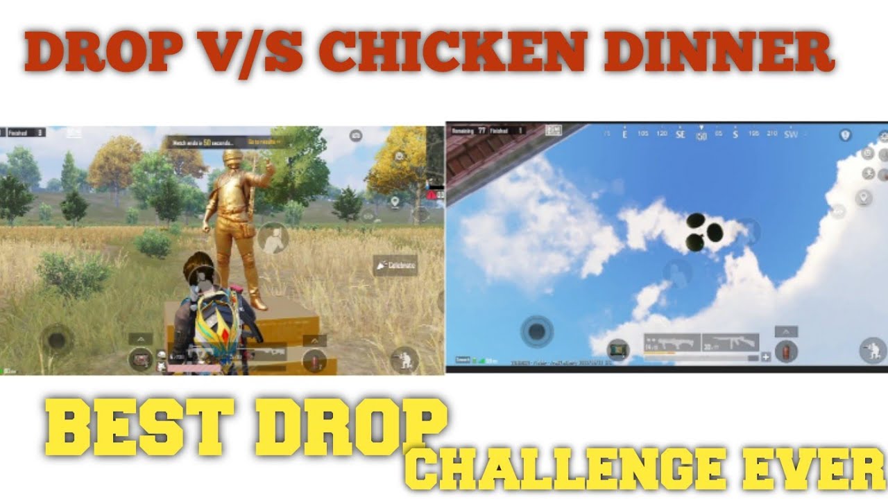 😍Best Air drop challenge in bgmi • There is no compromise for this ...