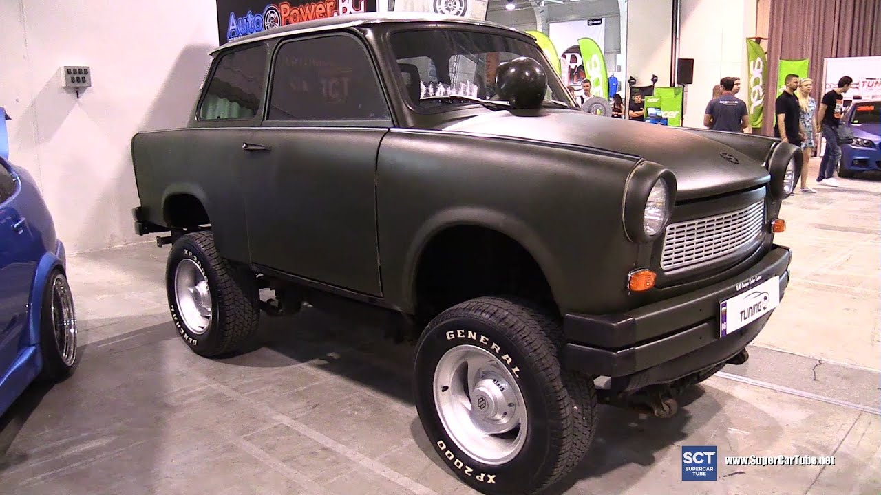 Trabant 601 Tuning - Exterior Walkaround - Tuning Show 2016 Sofia - YouTube