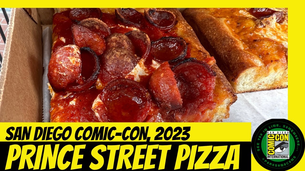 San Diego Comic-Con (SDCC) 2023 New Food Option: Prince Street Pizza ...
