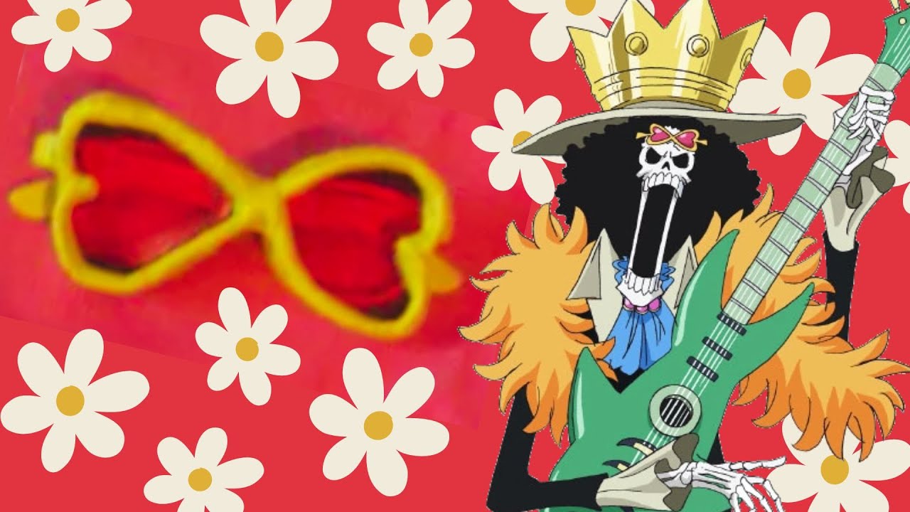 One Piece Cosplay Commission: Brook's Glasses - YouTube