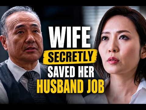 How a Wife Secretly Saved Her Husband Job | Emotional japanese story