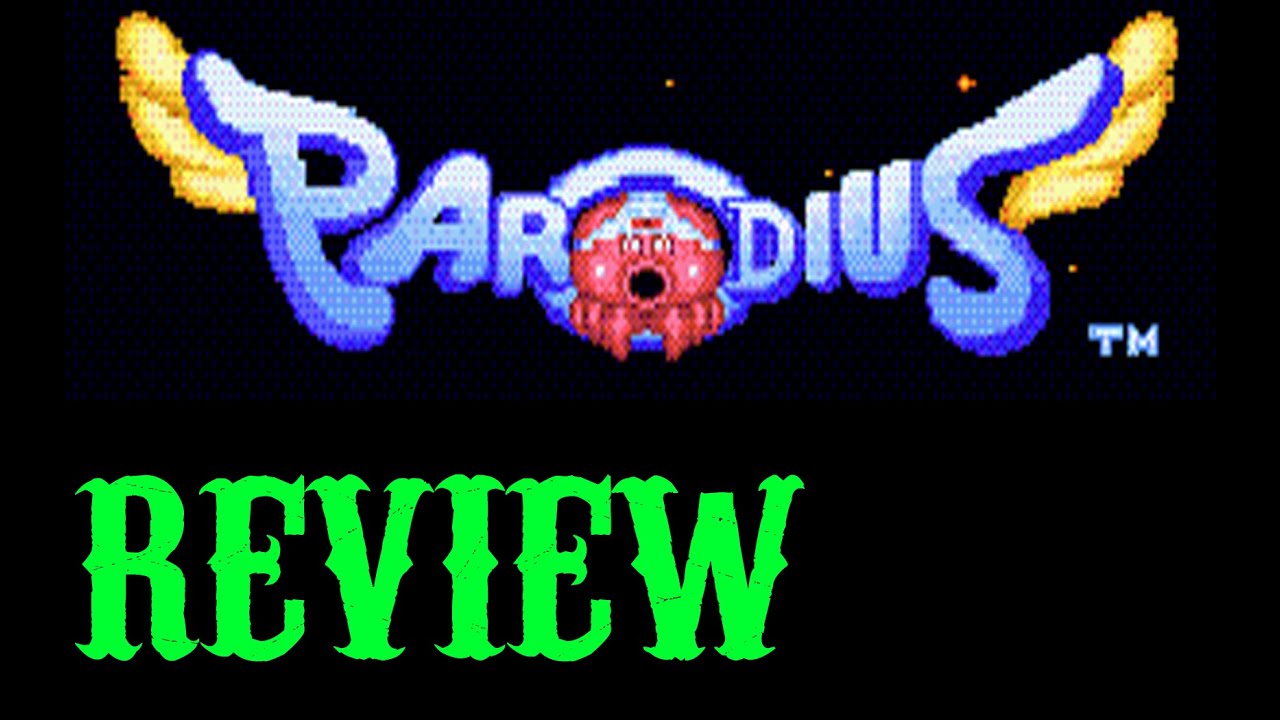Parodius - Konami - 1990. ARCADE REVIEW. (mame with webcam) - YouTube