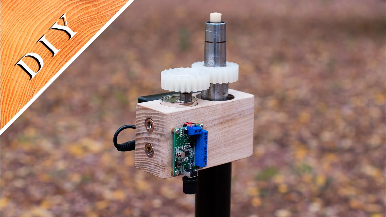 [ Woodworking DIY ] Build a rotating display table from old bar chair ...