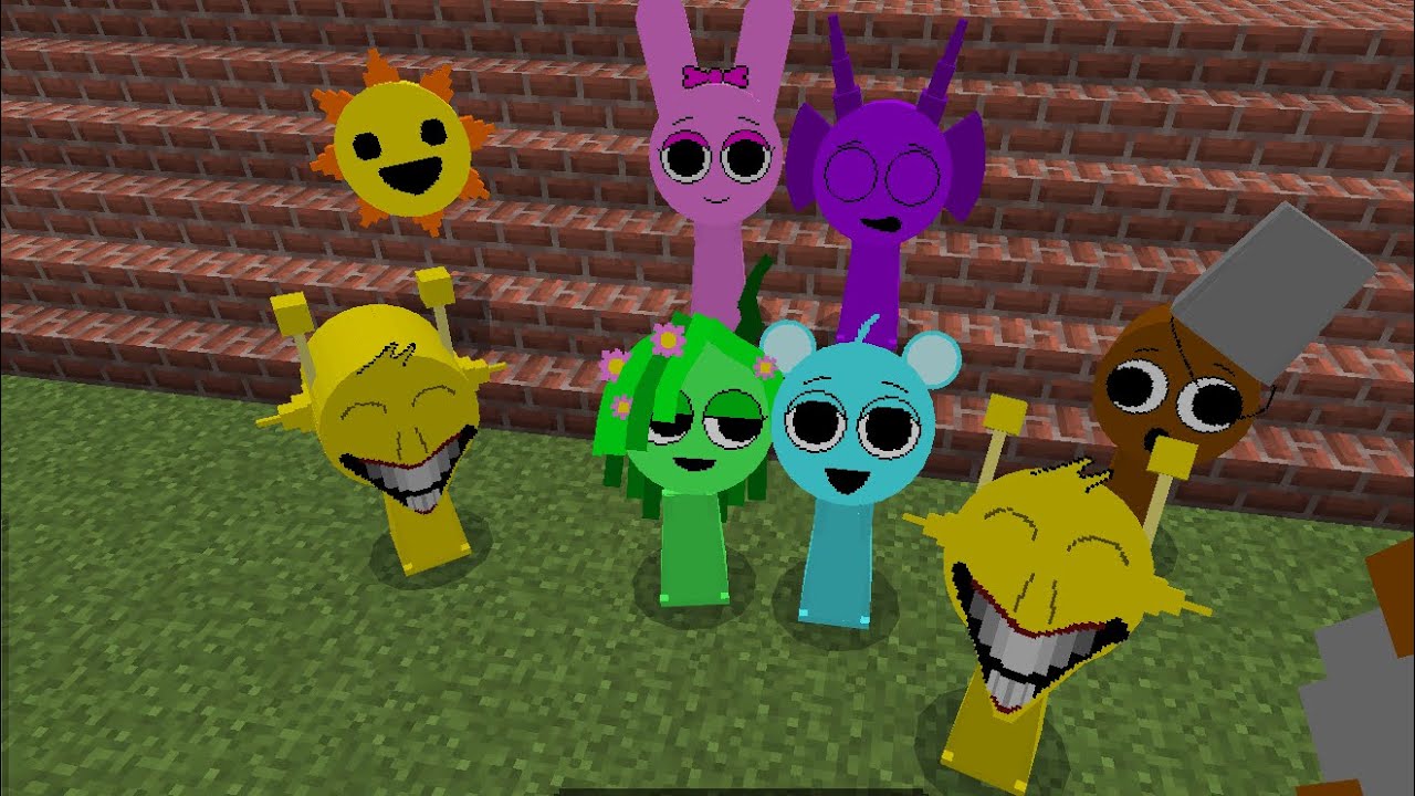 Sprunki Incredibox Minecraft - YouTube