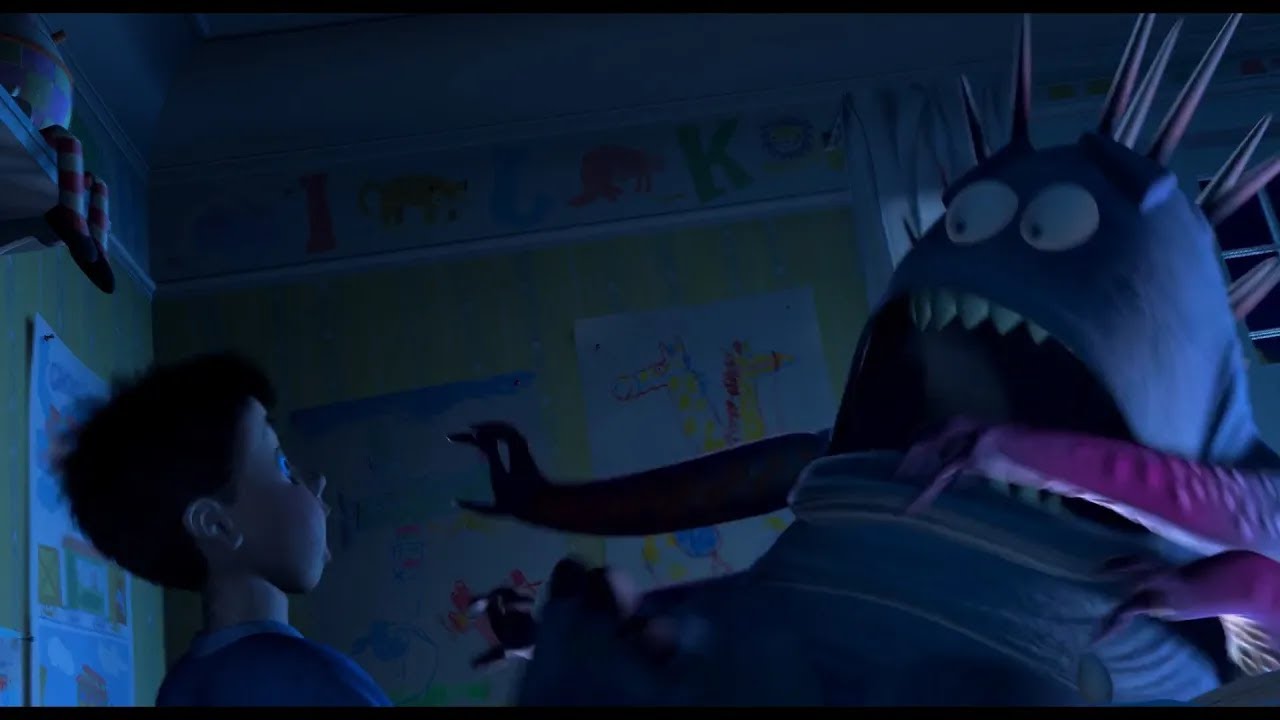 UNFORGETTABLE Beginnings: Monster Inc 2001's First Scene Revealed - YouTube